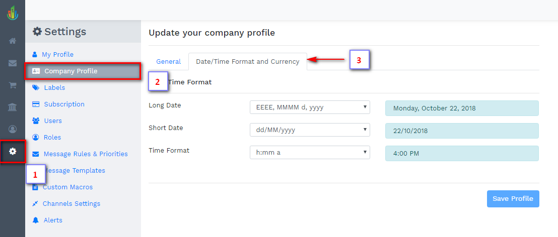Change Date format and Time – Urban Seller Support